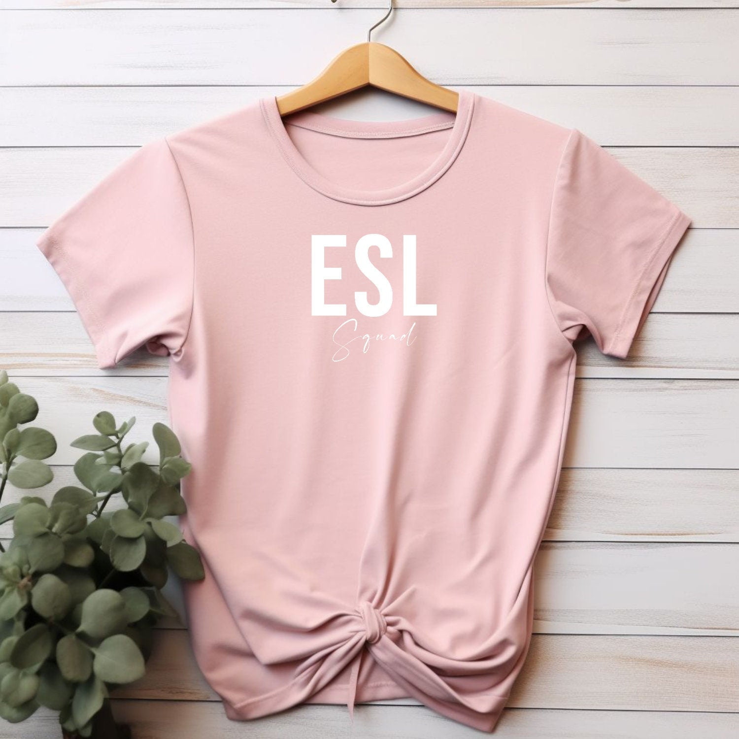ESL Squad Shirts ESL Teacher Appreciation Gift Esol ecse Tee ...