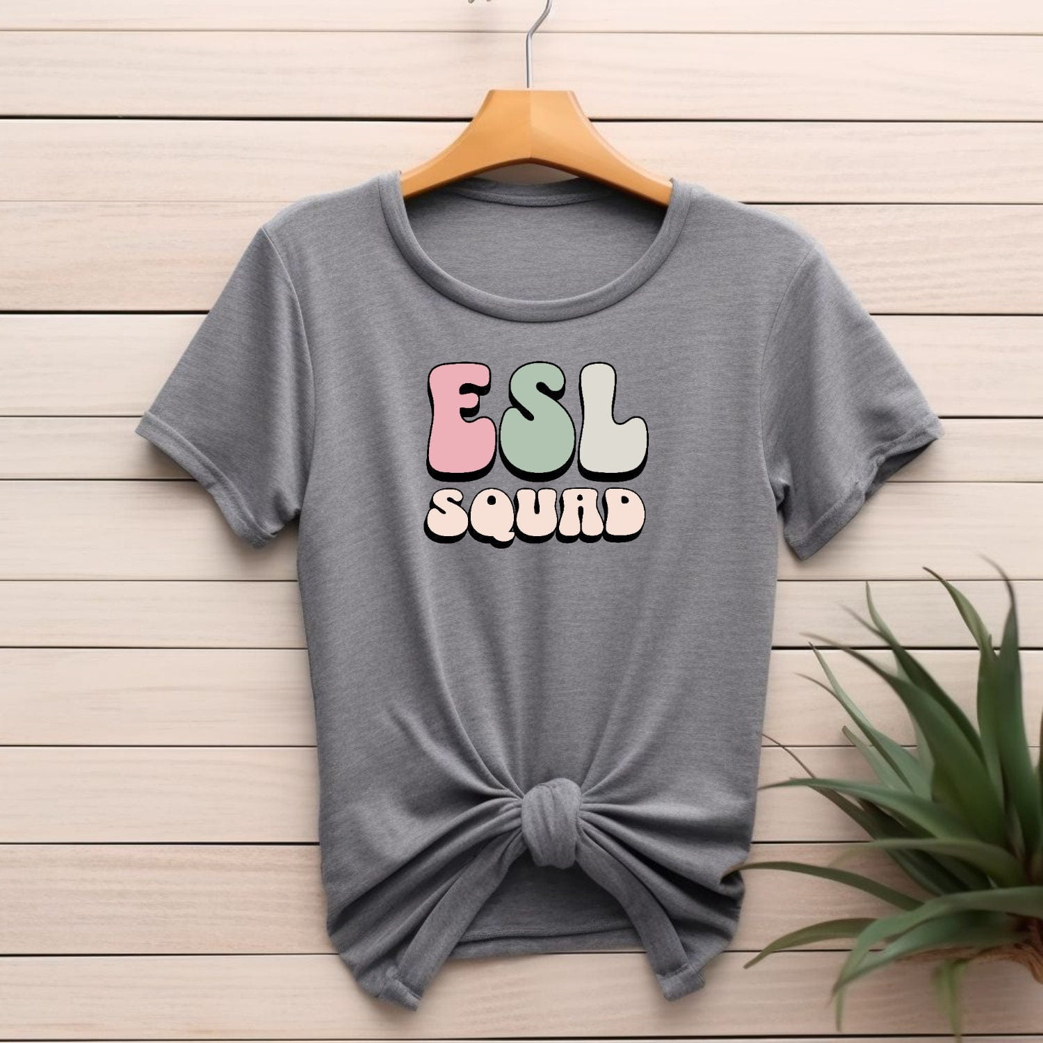 ESL Squad Shirts ESL Teacher Appreciation Gift Esol ecse Tee ...