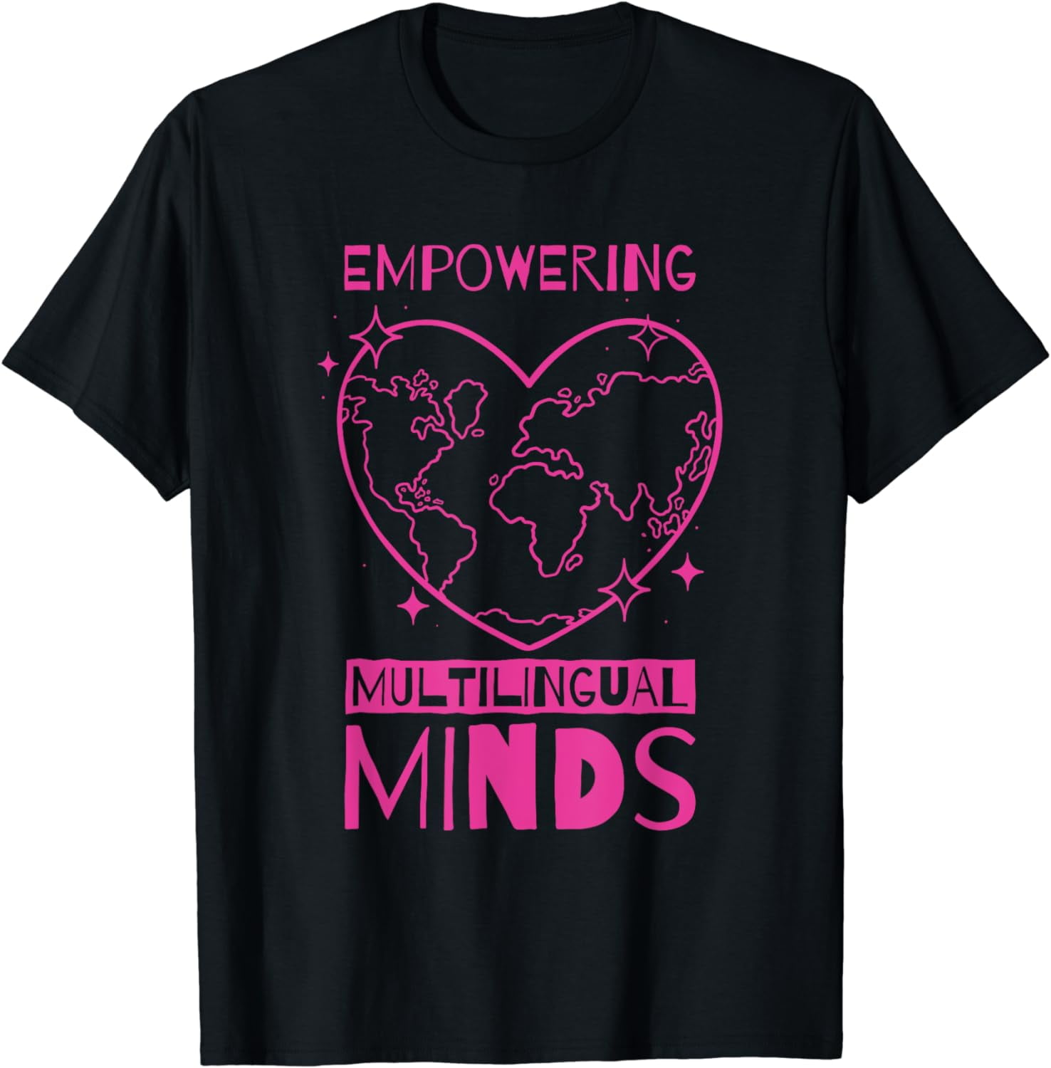 ESL Teacher Empowering Multilingual Minds T-Shirt - Walmart.com