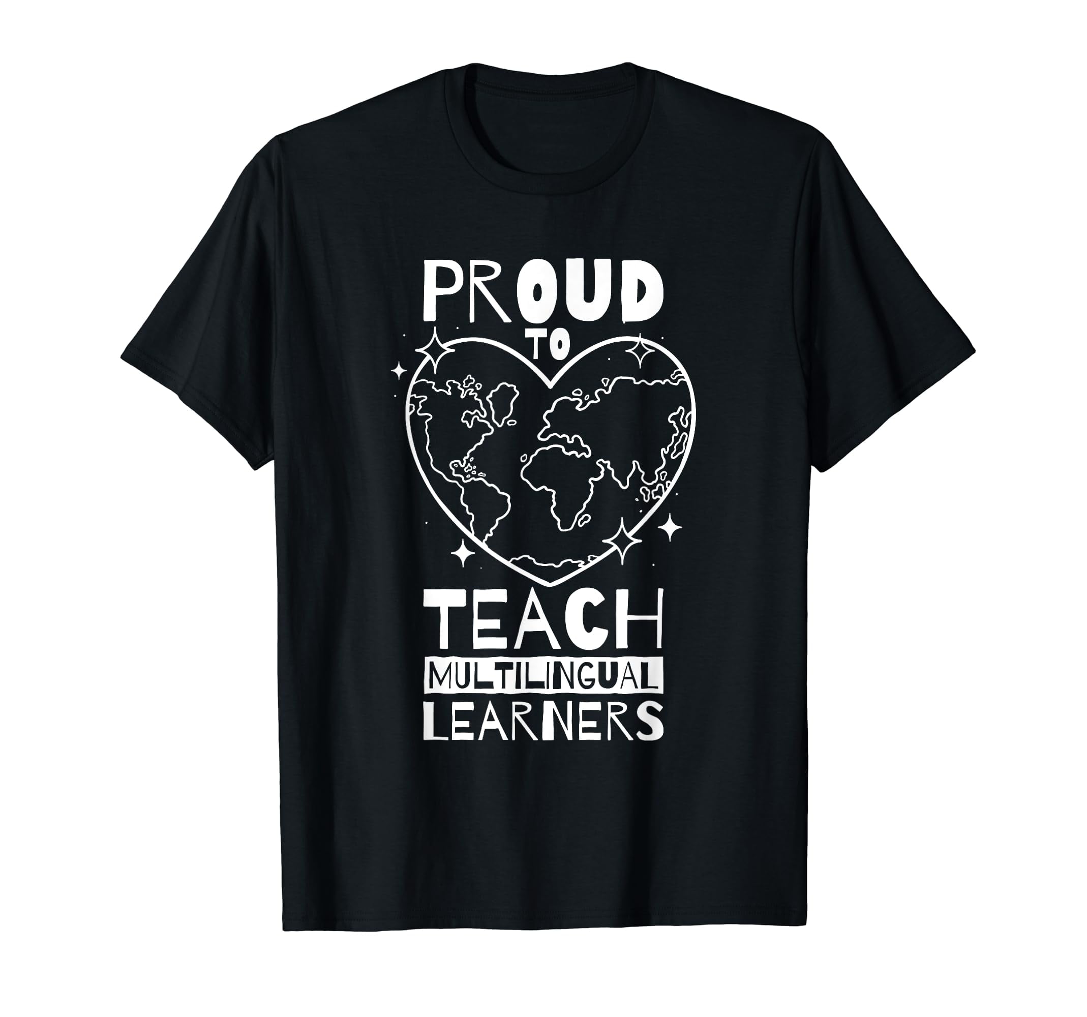 ESL Teacher Proud To Teach Multilingual Learners T-Shirt - Walmart.com