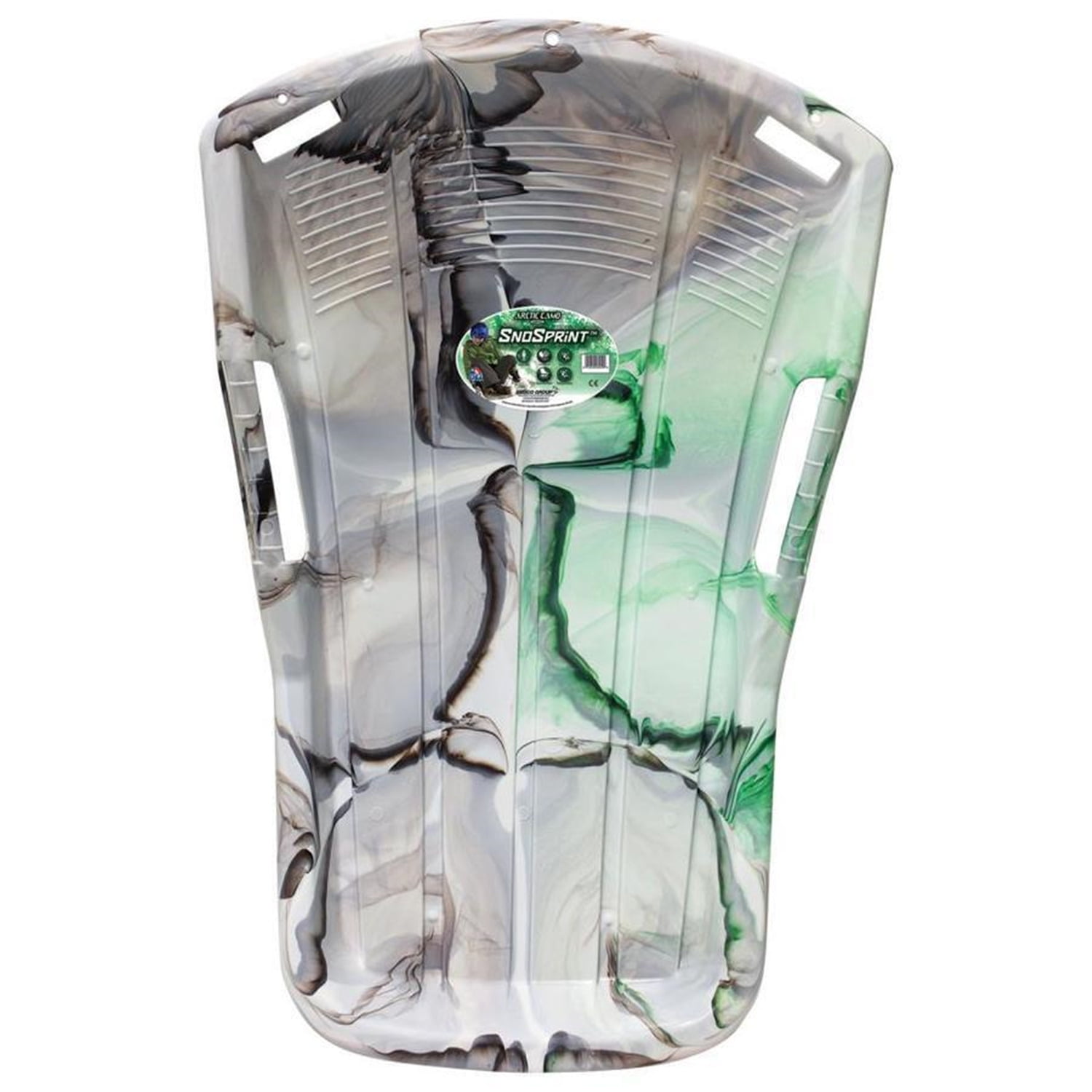 ESP 37-inch Sno Sprint Racer Sled with Arctic Camo Design - Walmart.com