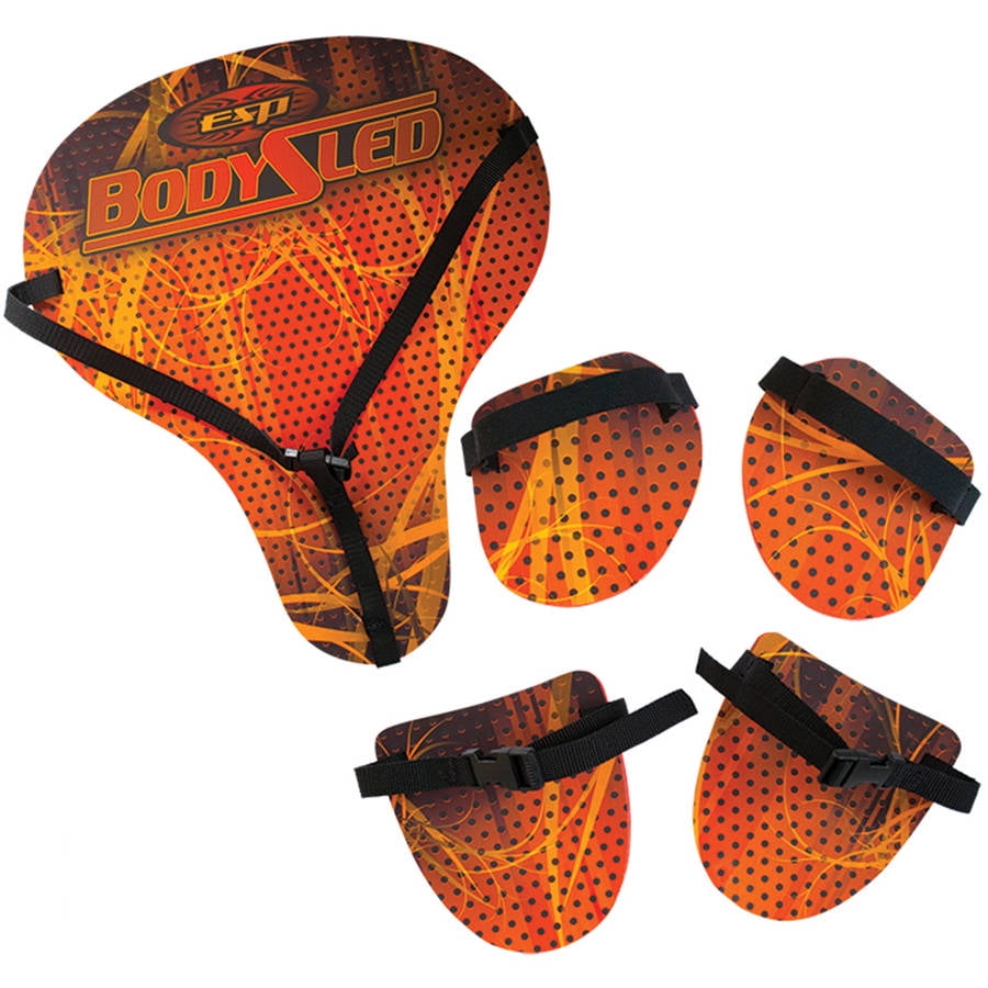 ESP Body Sled Set ? Adjustable Straps, Wearable Padded Foam Parts ? 5 ...