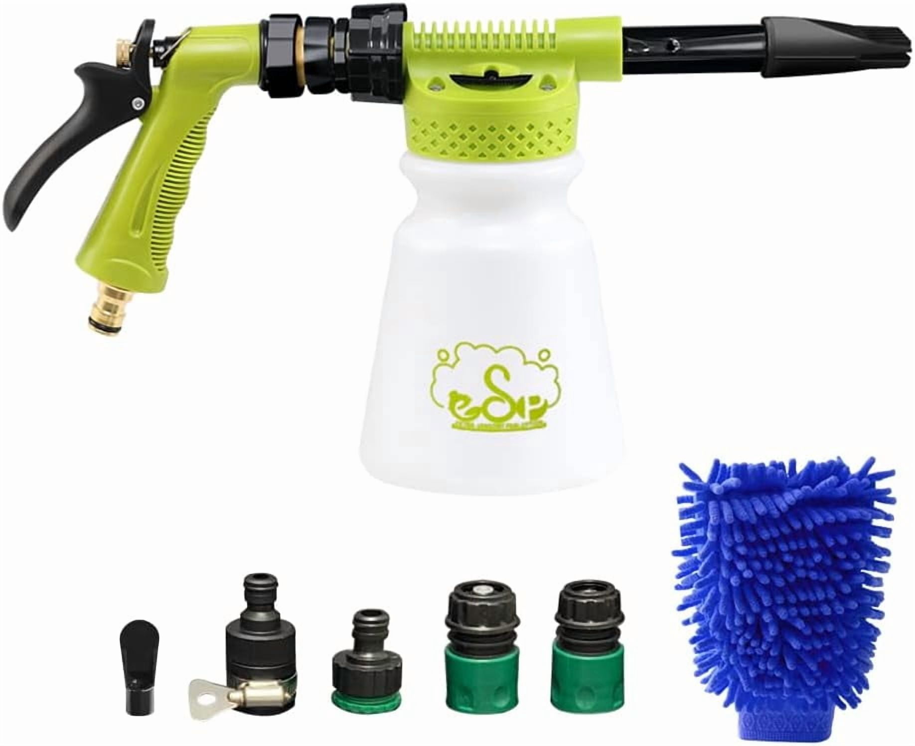 ESP Car ash Foam Gun for Garden Hose Adjustable Sprayer Thick ...