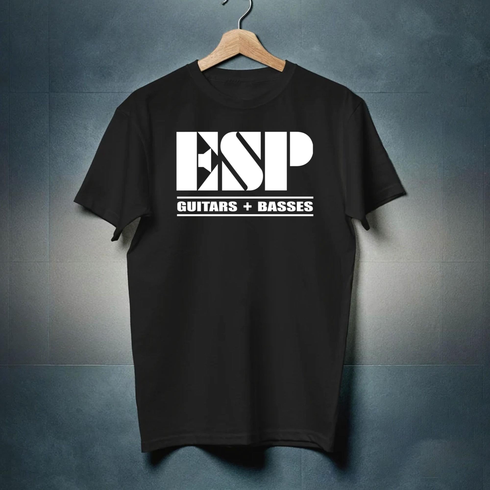 ESP Guitars Basses Logo T Shirt Black-TH30605 - Walmart.com