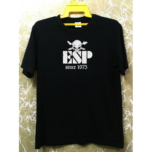 ESP Guitars and Basses Logo Design Heavy Cotton T-shirt Size 3XL ...