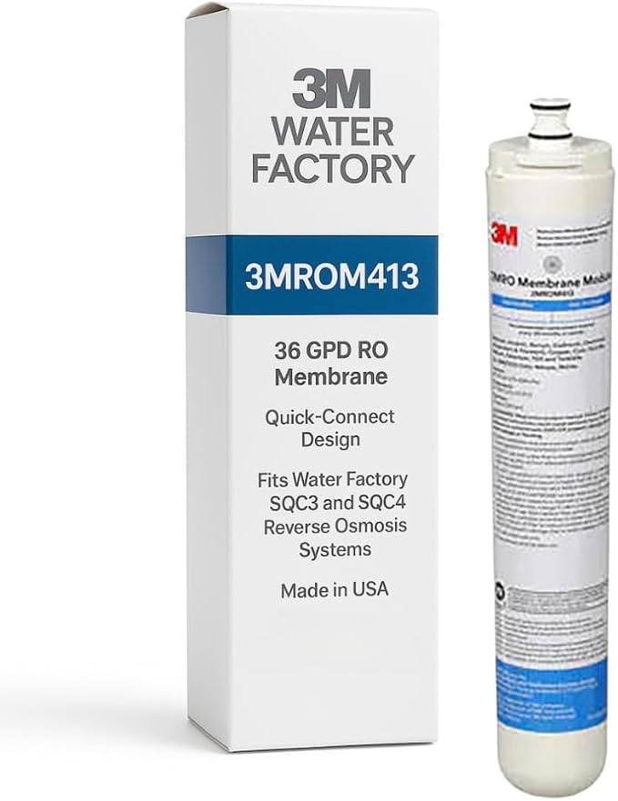 3M Water Factory 3MROM413 Under-Sink Reverse Osmosis Membrane 36 GPD ...