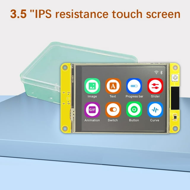 ESP32 3.2"Touch Screen Development Board WIFI Bluetooth IoT MCU LCD Display LVGL - Walmart.com