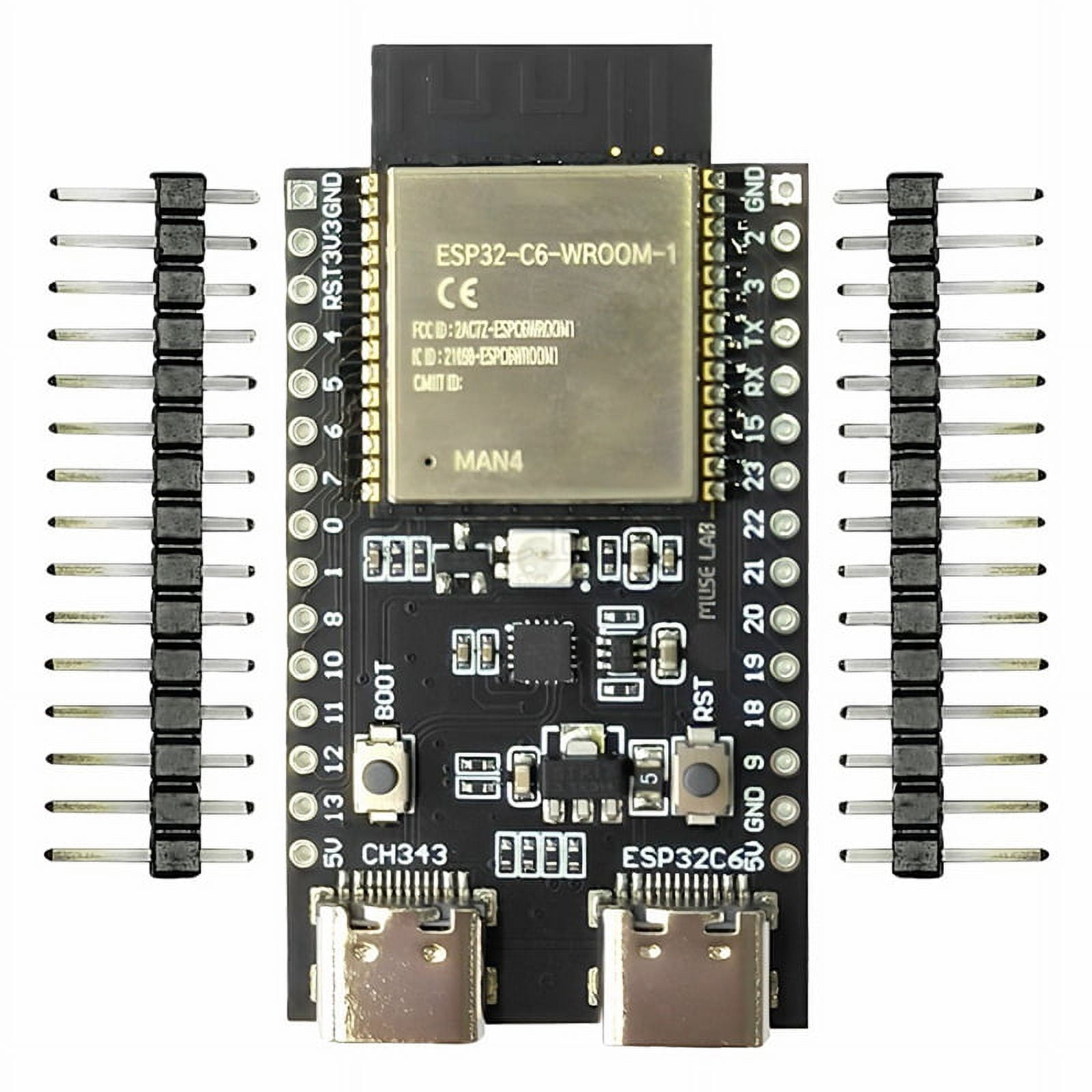 ESP32-C6-DevKitC-1-N4 ESP32-C6 Development Board Core Board RISC-V ... ESP32-C6-DevKitC-1-N4 ESP32-C6 Development Board Core Board RISC-V ...