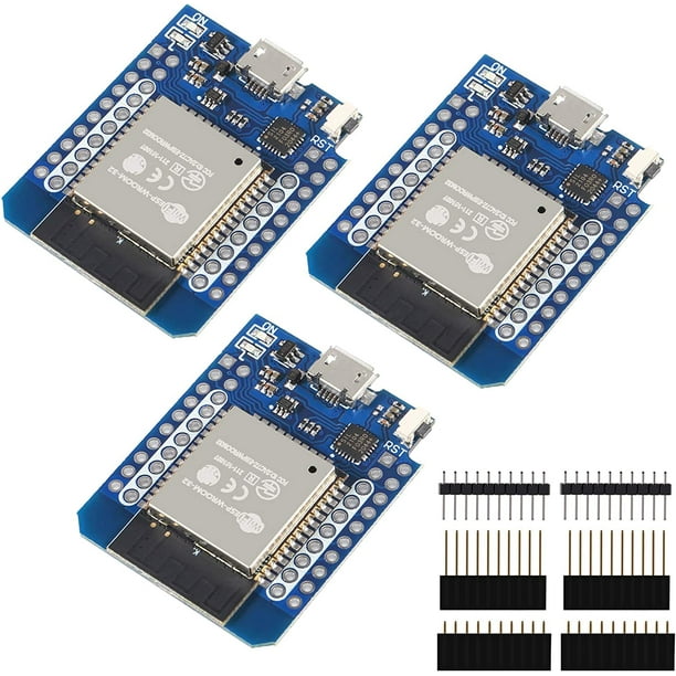 ESP32 D1 Mini NodeMCU ESP-WROOM-32 WLAN WiFi Bluetooth IoT Development Board 5V Compatible with ...