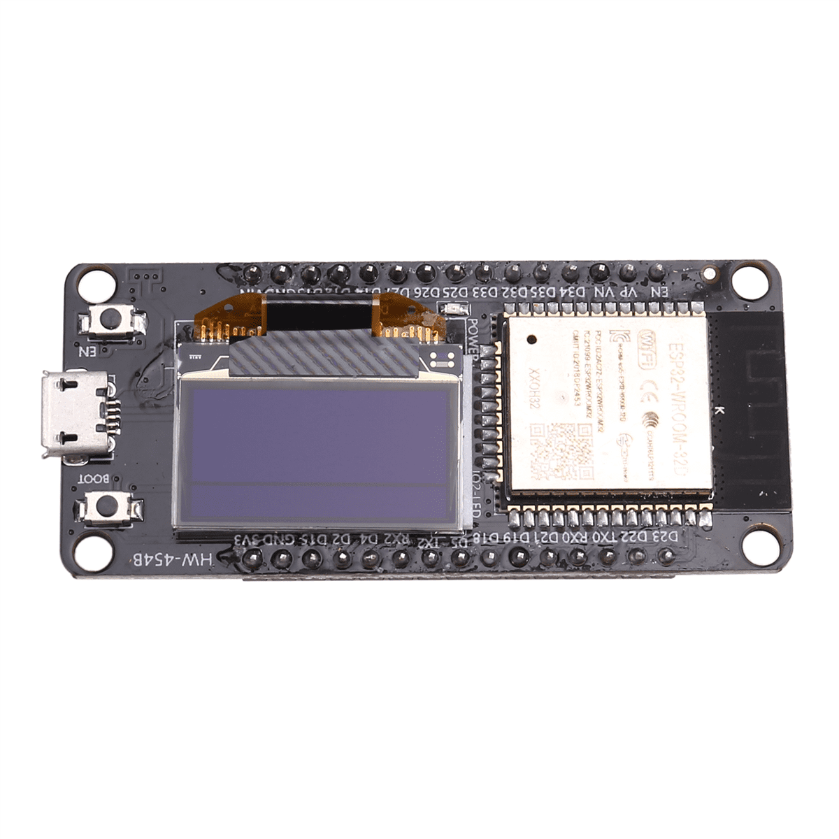 Esp32 Esp Wroom 32 Wifi Development Board Module Ch340 With 0 96 Oled Display For Micro Usb