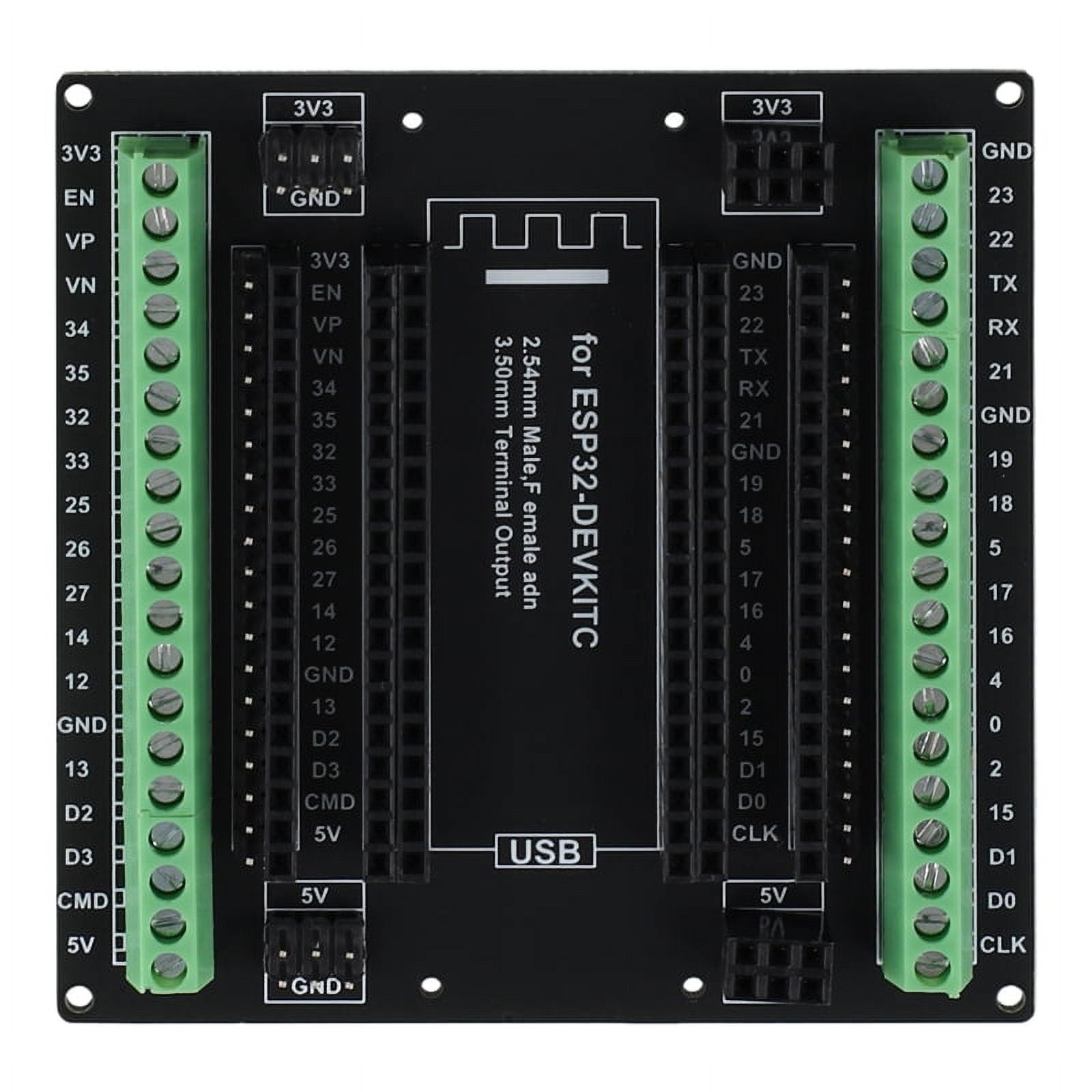 ESP32 Expanding Board Breakout Board for ESP-WROOM-32 ESP32-DevKitC ... ESP32 Expanding Board Breakout Board for ESP-WROOM-32 ESP32-DevKitC ...