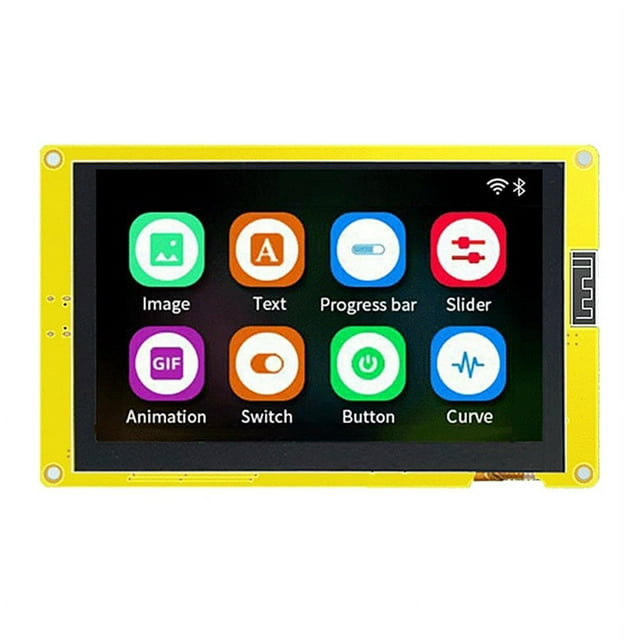 Esp32 S3 5 Inch Ips 800x480 Rgb Lcd Tft Display Module Hmi 8m Psram 16m Flash Wifi Bt Smart