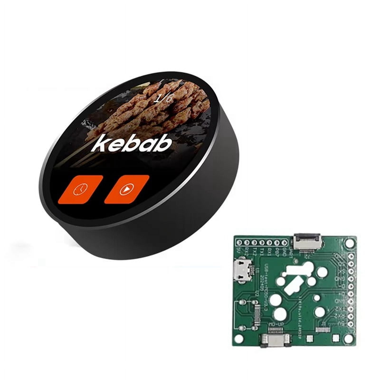 ESP32 S3 LVGL Development Board 1.5-Inch 466x466 Round OLED Touch Knob ...