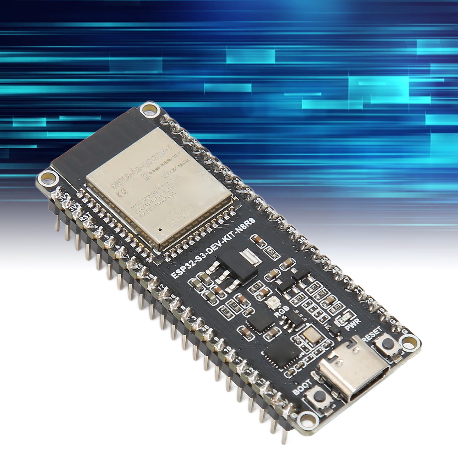 ESP32 S3 Microcontroller, 240MHz Processor WiFi Development Board 2 ...