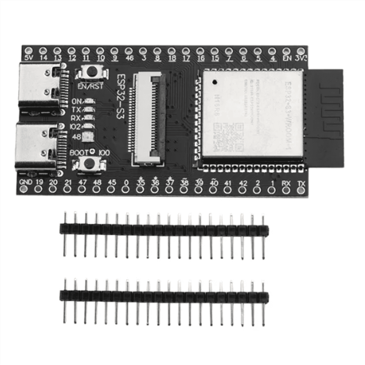 ESP32-S3 WROOM CAM Development Board WiFi Bluetooth Module Onboard ESP32-S3-WROOM-1 N16R8 Dual ...