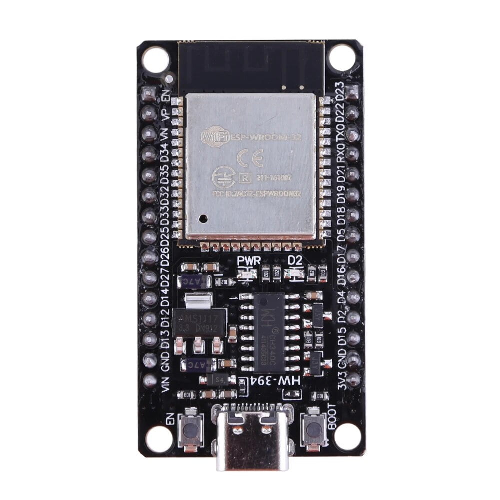 ESP32 WROOM-32 Development Board 5V TYPE-C CH340C WiFi+Bluetooth Ultra-Low Power Consumption SPI ...