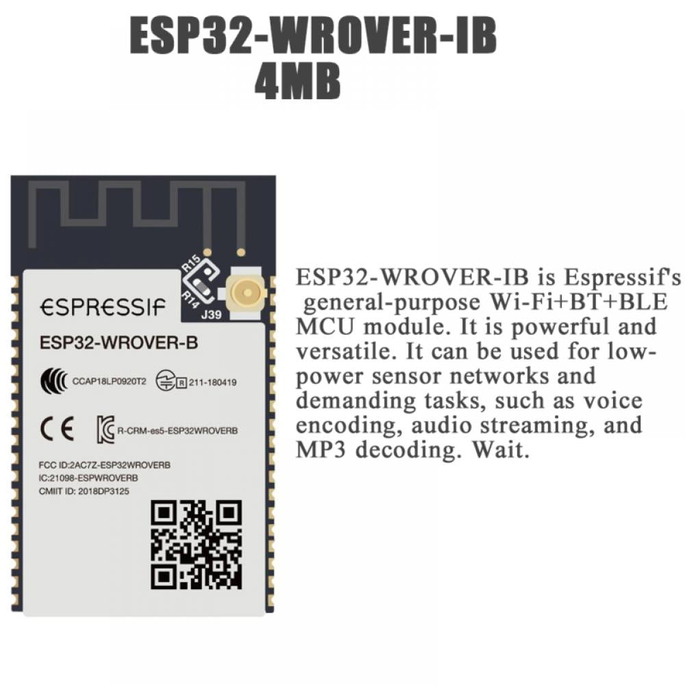 Esp32 Wrover B Esp32 Wrover Ib 2 4g Wifi Bluetooth Module Spi Wireless