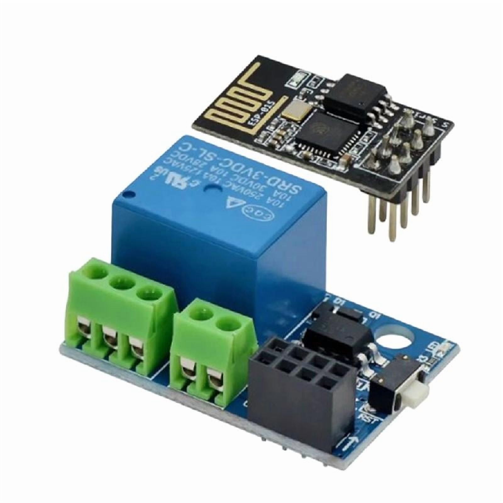 ESP8266 Based ESP01S Relays Module with Androids App Support for IoT Home - Walmart.com