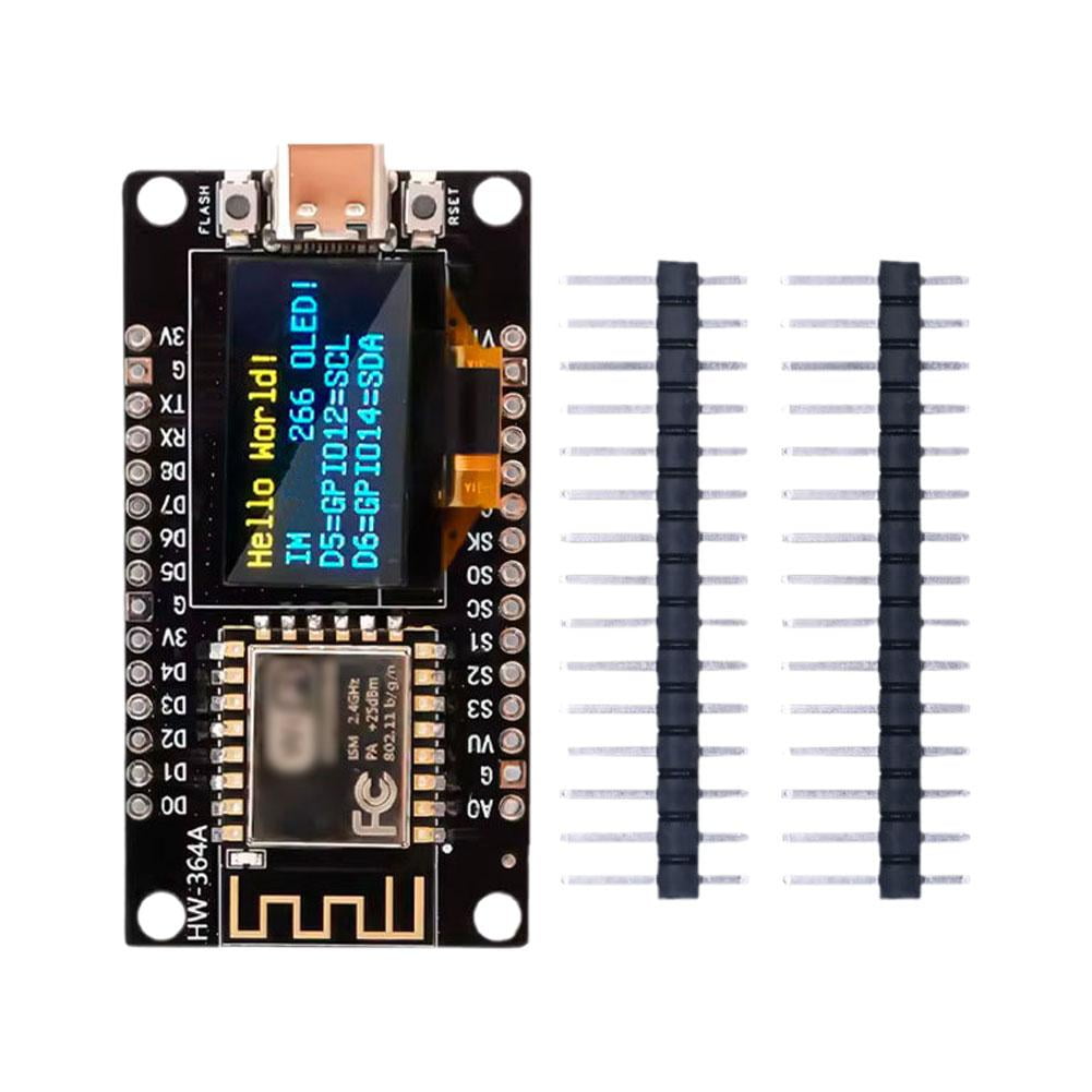 Esp8266 Dev Board With Ch340g Serial Port Oled And Wifi Module Nice п