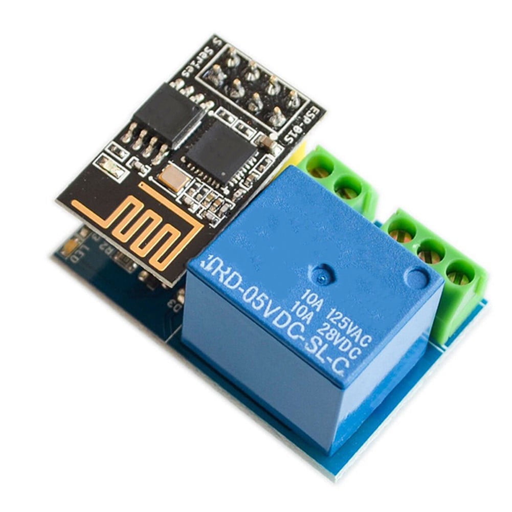 ESP8266 ESP-01S 5V Wireless WiFi Relay Module Smart Home Remote Control ...