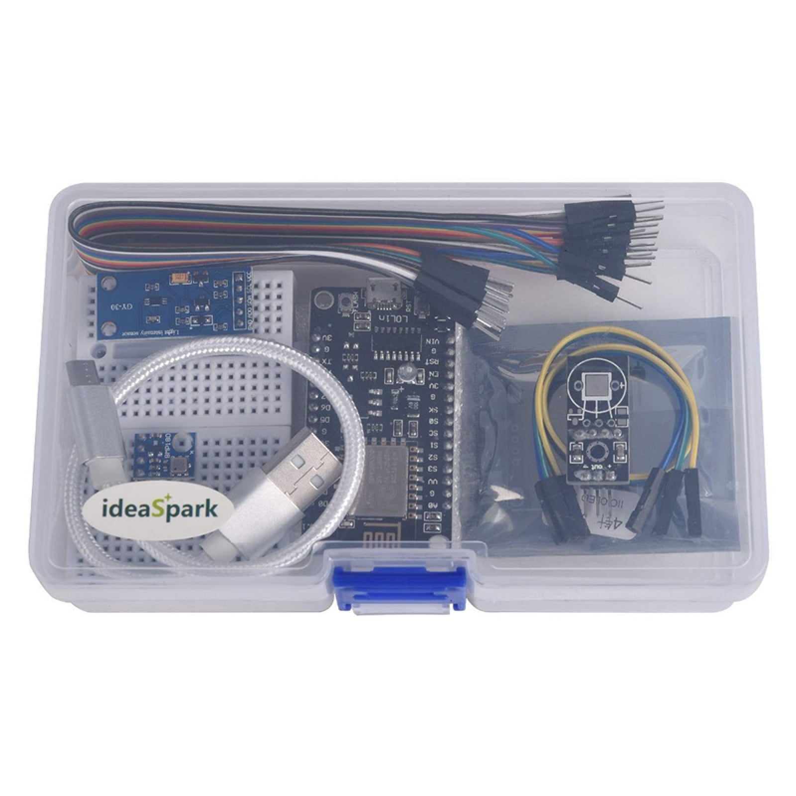 ESP8266 Weather Station Kit with Temperature Humidity Atmosphetic Pressure Light Sensor 0.96 ...