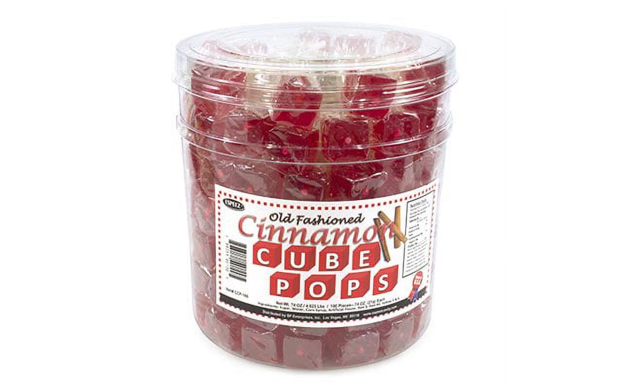 ESPEEZ Old Fashioned Cinnamon Cube Pops, 100 Count - Walmart.com