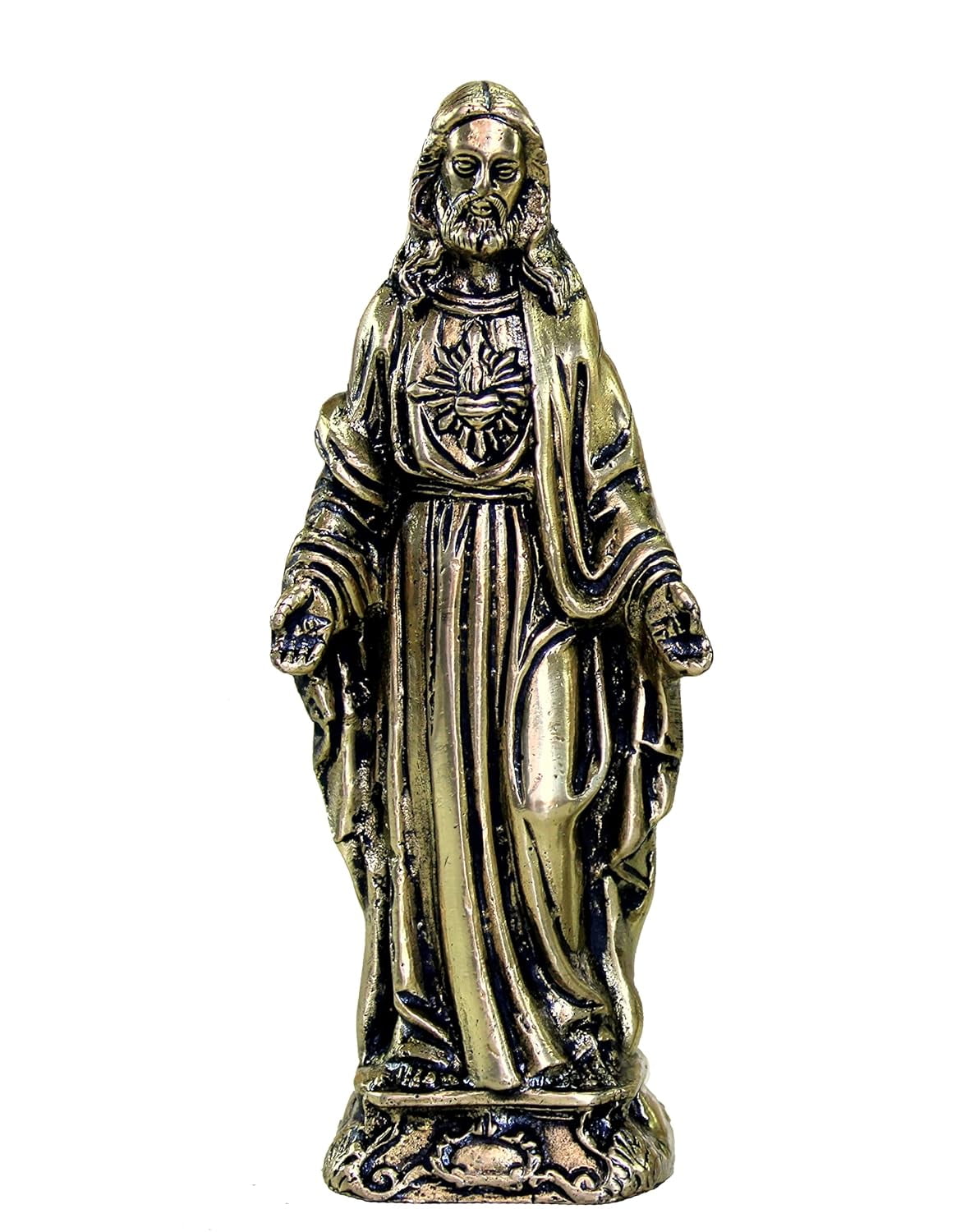 ESPLANADE Brass Holy Jesus Christ Statue Spiritual Idols 575 inches ...