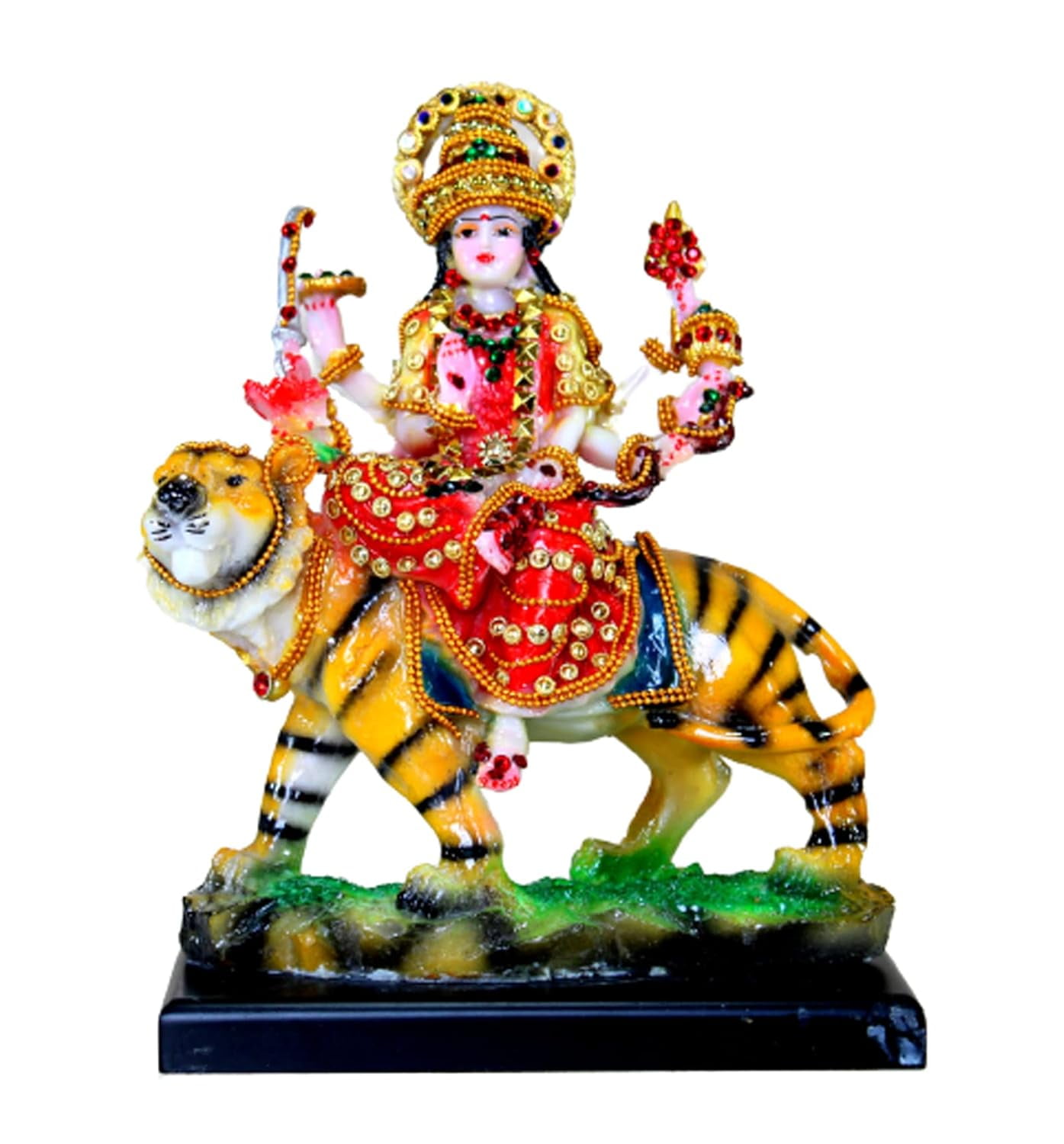 ESPLANADE Maa Durga MATA Rani Statue Idol for Home Mandir 8 Navratri ...