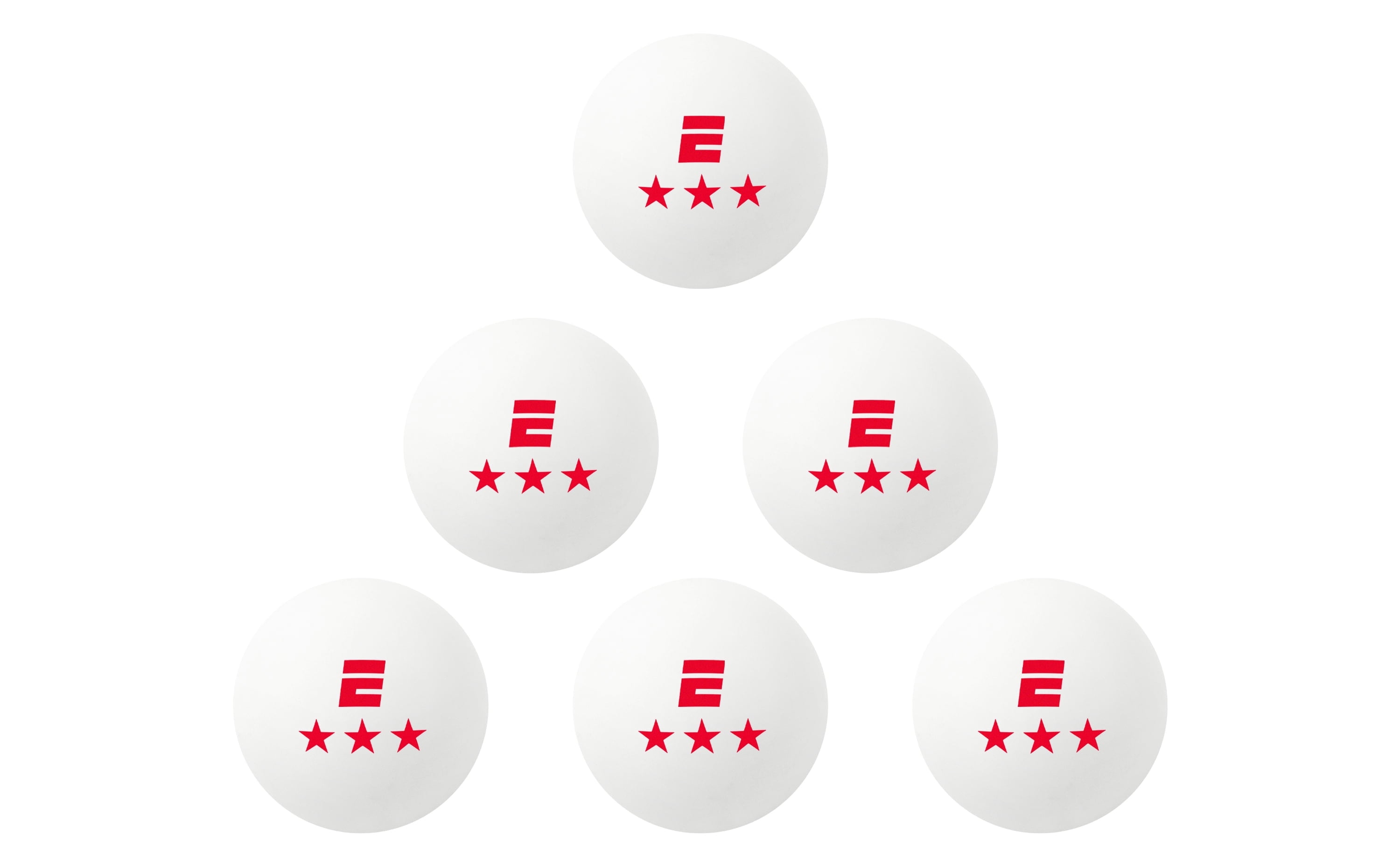 ESPN 3 Star Ping Pong Balls (Set of 6) - Table Tennis Balls Ideal for ...