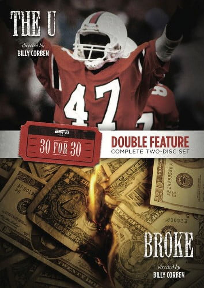 ESPN Films 30 For 30 Double Feature: Broke And The U (DVD), Team ...