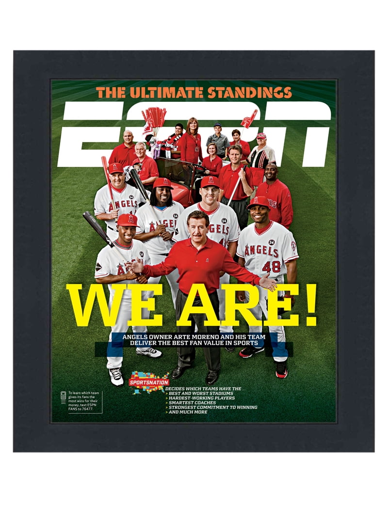 ESPN Magazine Display Frame - Complete with Acrylic, Backing, and ...