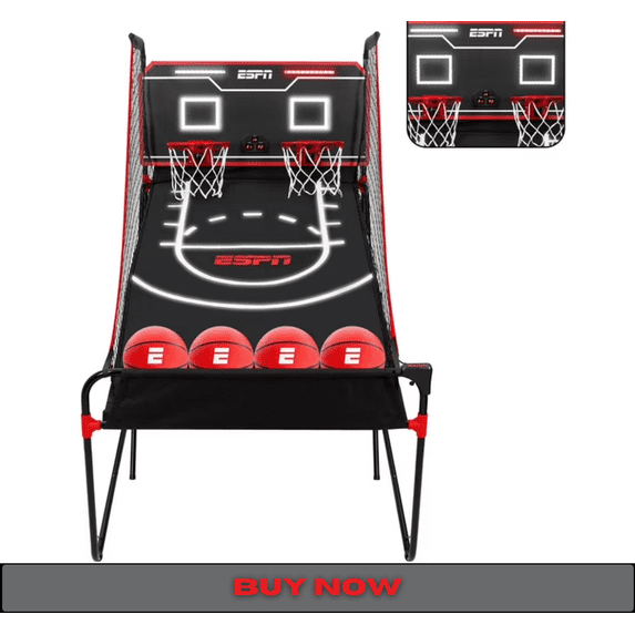 ESPN Pro Competition LED 2-Player Arcade Basketball - Walmart.com