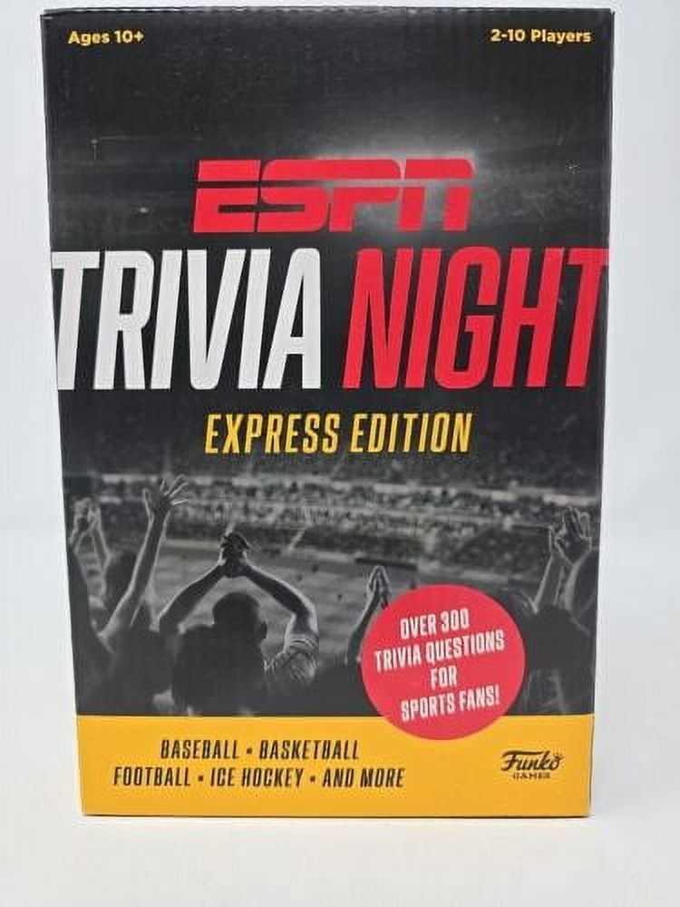 ESPN Trivia Night Express Edition Funko Games - Walmart.com