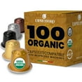 ESPRESSORO 100 USDA Organic Espresso Pods - VARIETY PACK Aluminum ...