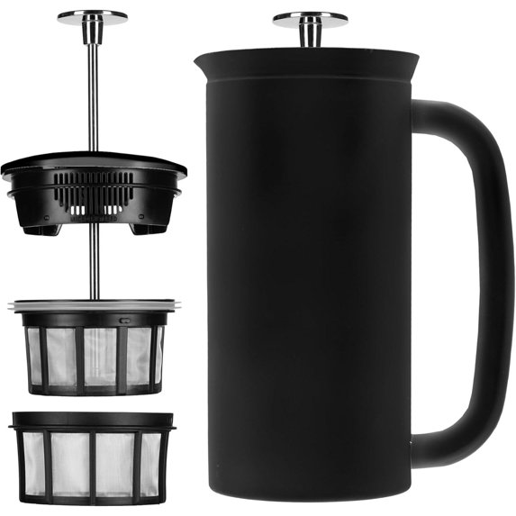 ESPRO P7 French Press Coffee Maker - Double-Walled Stainless Steel ...