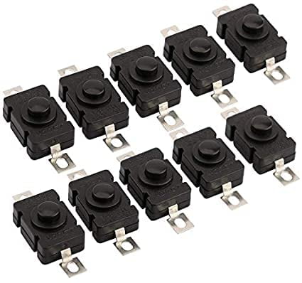 ESPtronics 20 Pcs Self Locking Push ON Push Off Switch DC 260V 1 5 A ...