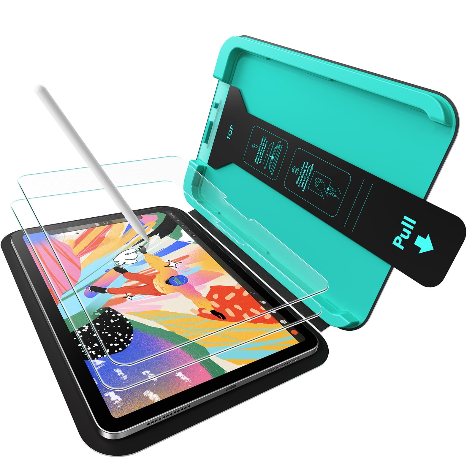 ESR 2-Pack Armorite Paper-Feel Screen Protector Compatible with iPad ...