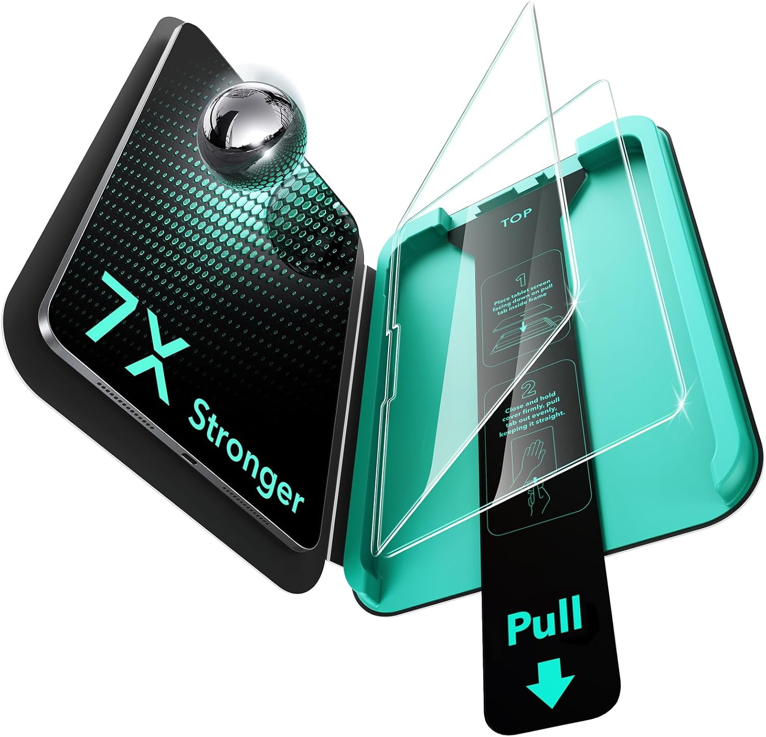 ESR Armorite 2‑Pack Screen Protector for iPad Pro 13" (M5/M4, 2024/2025 ...