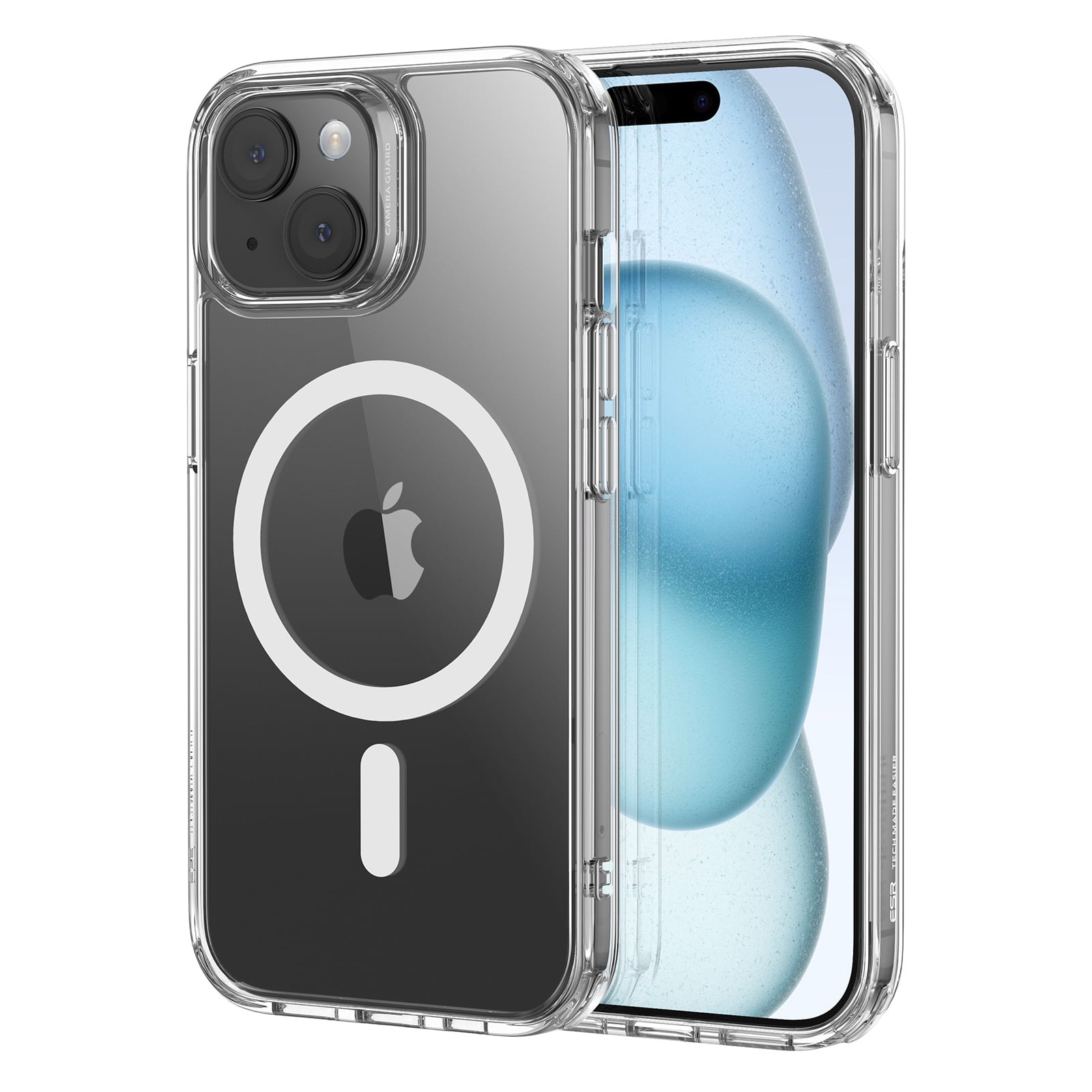 ESR Classic Hybrid Magnetic Case with HaloLock for iPhone 15, Magnetic ...