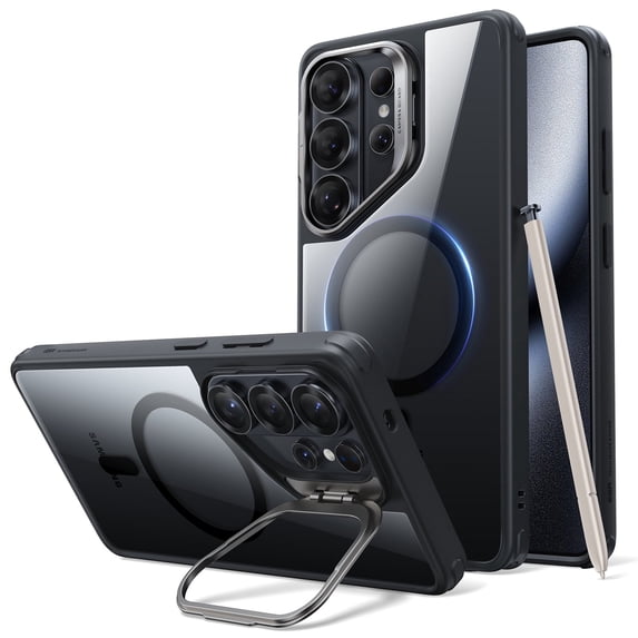 ESR Magnetic Case with Stash Stand Compatible with Samsung Galaxy S26 ...