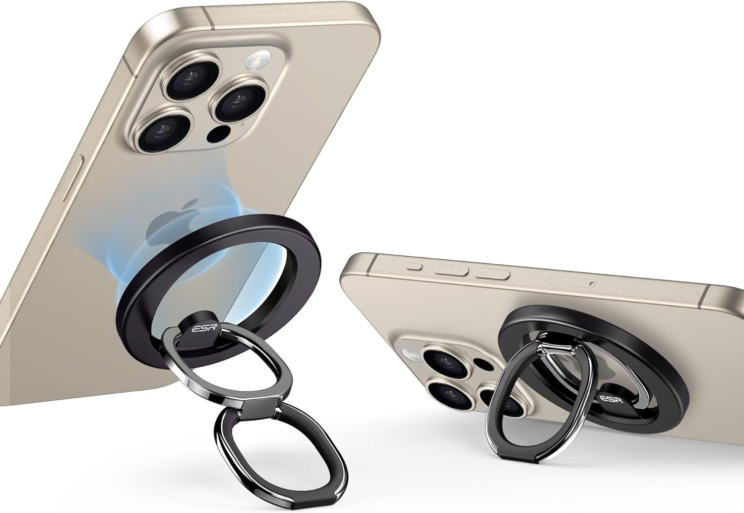 ESR HaloLock Ring Stand Black - Walmart.com