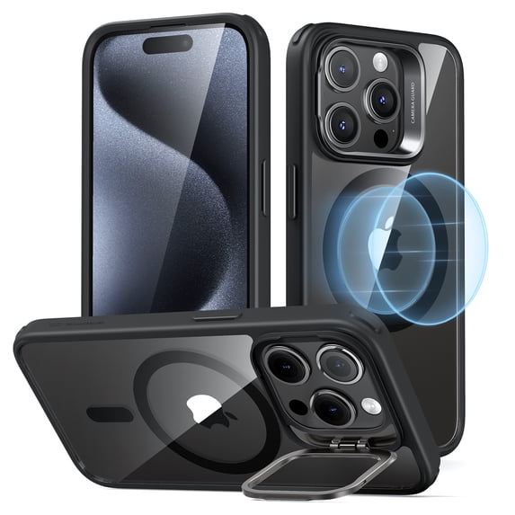 ESR Kickstand Case with HaloLock Compatible with iPhone 15 Pro Max Case ...