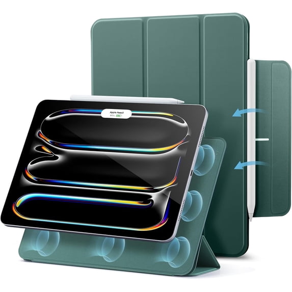 ESR Magnetic Case Compatible with iPad Pro 11" M5/M4 (2025-2024), Slim ...