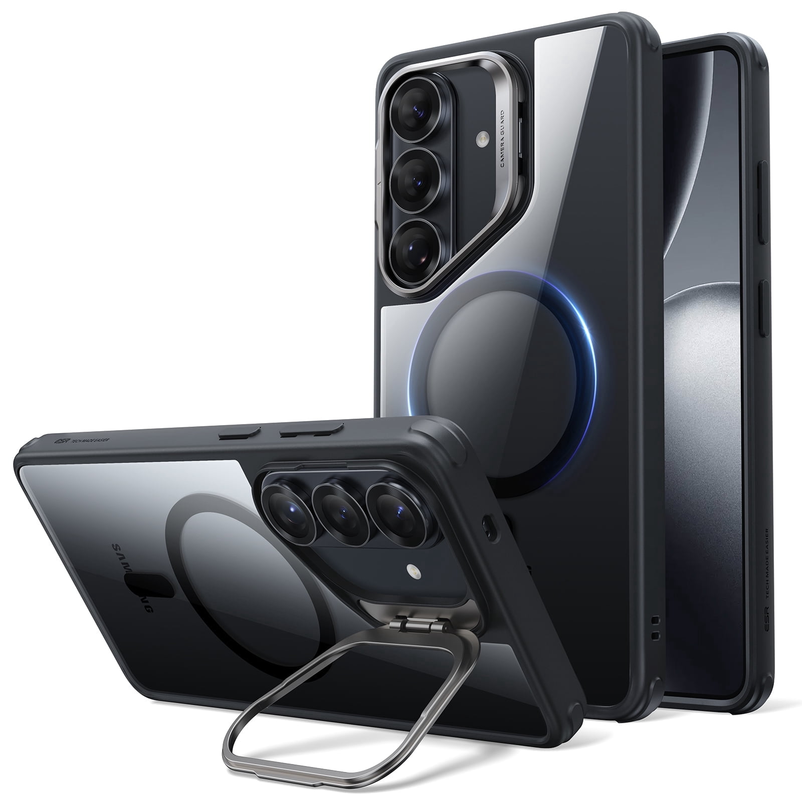 ESR Magnetic Case with Stash Stand Compatible with Samsung Galaxy S26 ...