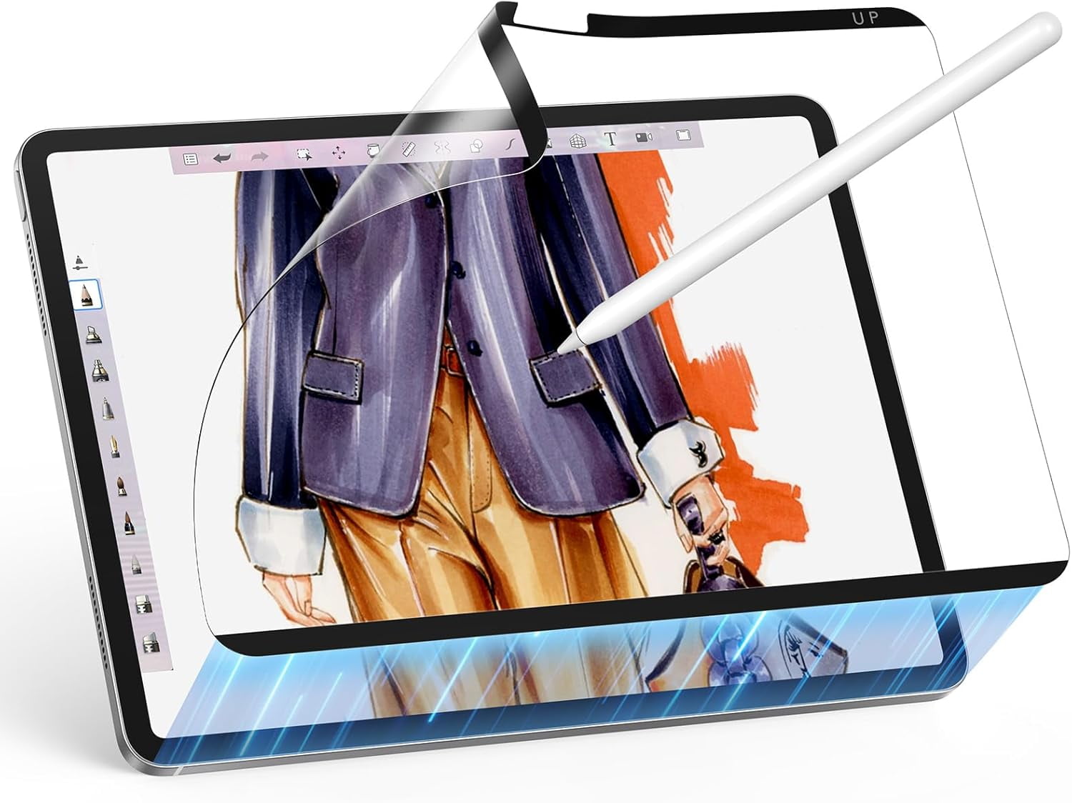 ESR Magnetic Paper‑Feel Screen Protector for iPad Pro 11" (M5/M4, 2024/ ...