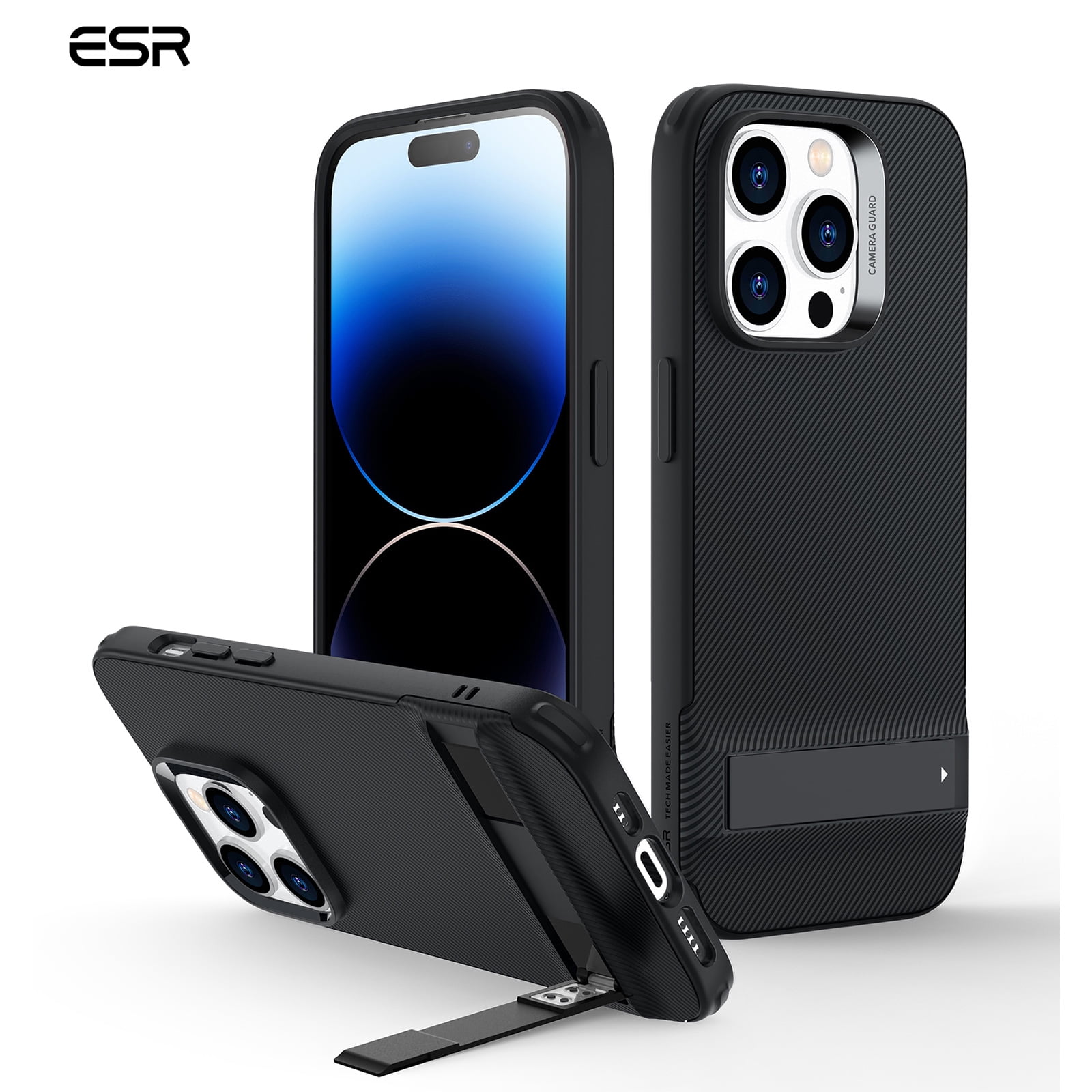 ESR Metal Kickstand Case for Apple iPhone 14 Pro Max Case (6.7 inch ...