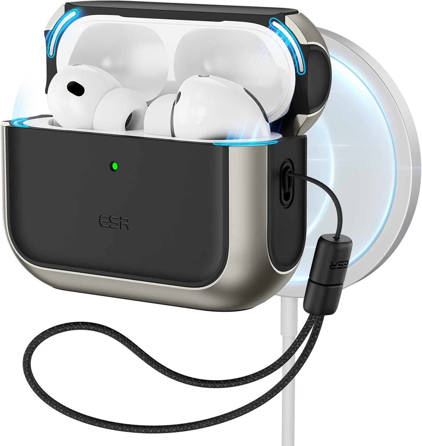 ESR Protective Case for AirPods Pro 3 (2025) - Full Drop Protection ...
