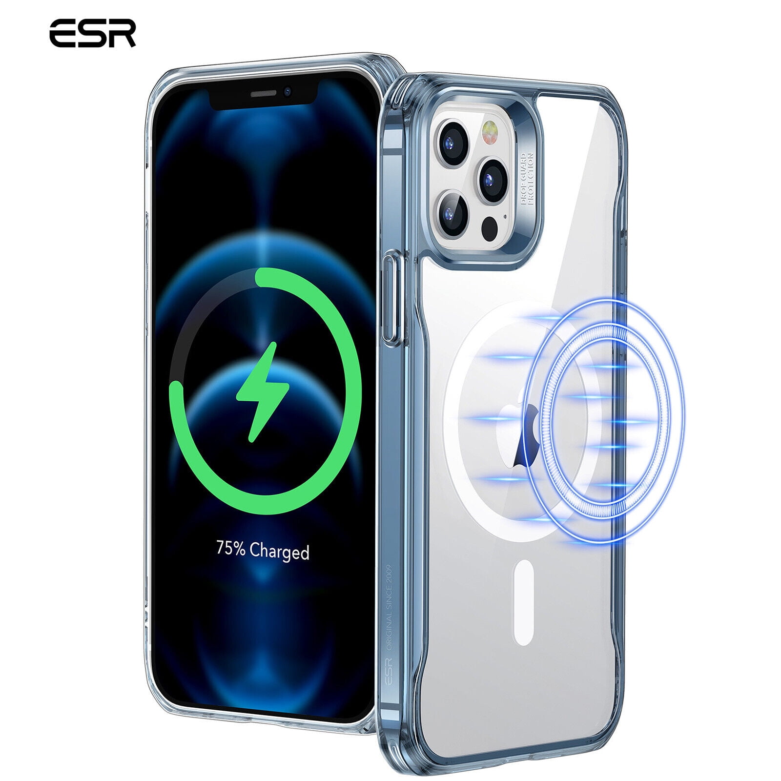ESR Sidekick Hybrid Case Compatible with iPhone 12 Pro Max (2020), with ...