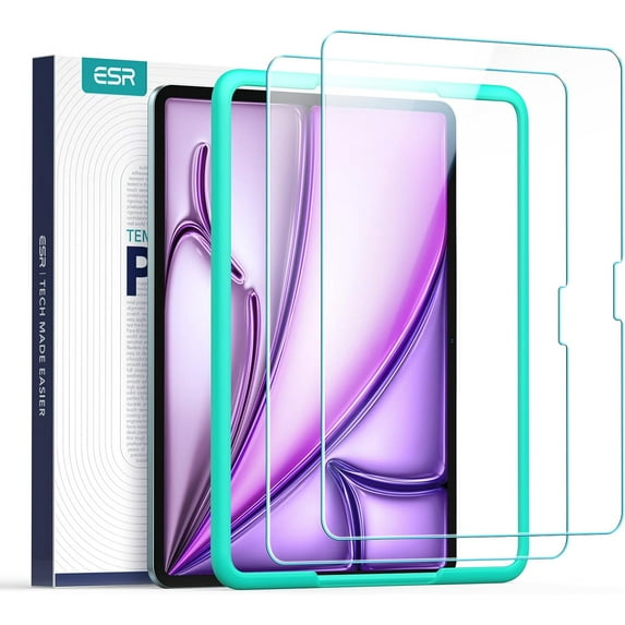 ESR Tempered Glass Screen Protector for iPad Air 11 Inch M3/M2 (7th/6th ...