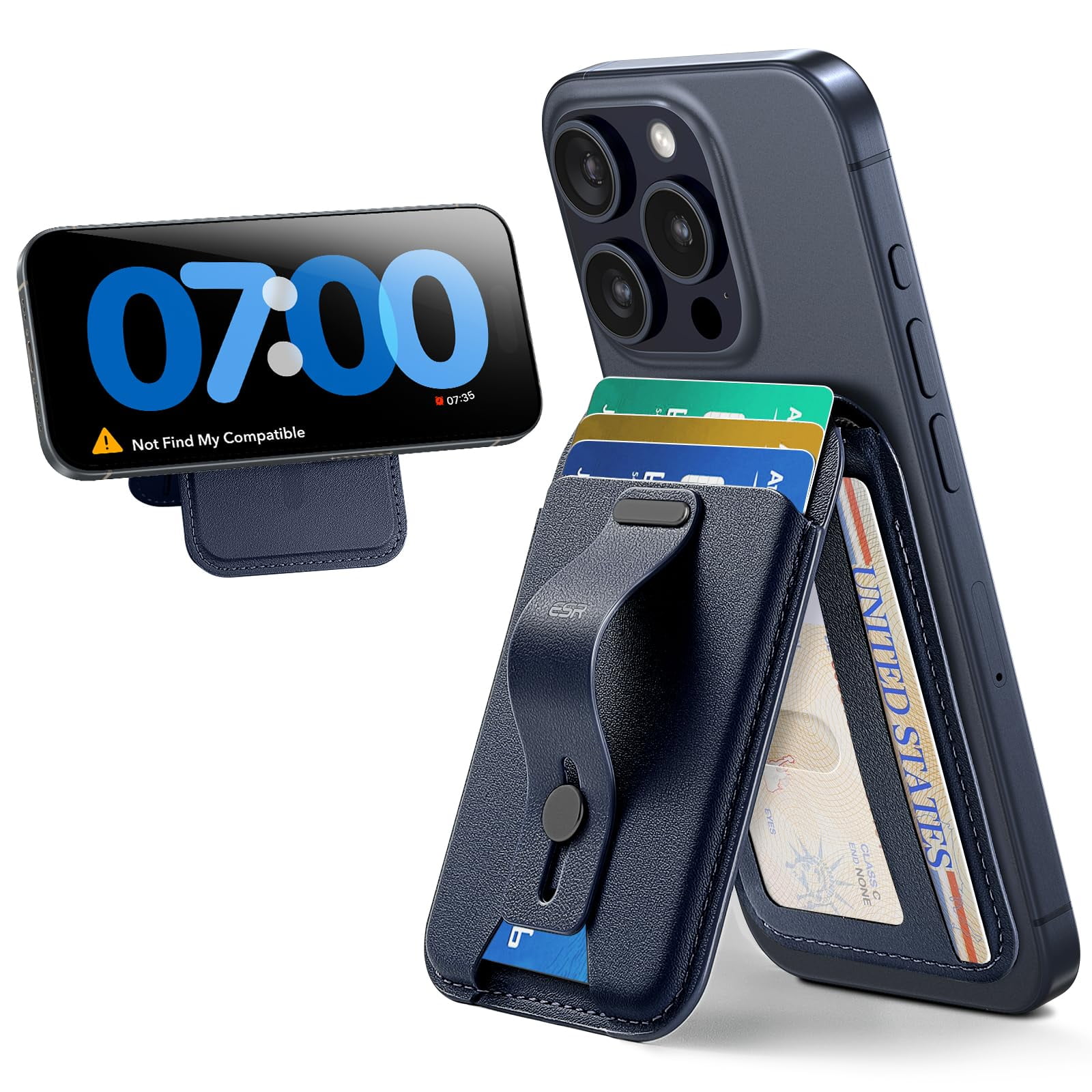 ESR Upgraded for TWE5 MagSafe Wallet, 5 Card Holder, Wallet with ...